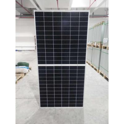 China 480W Bifacial Frameless Solar Panels Double Sided PV Panels Half Cells 144Cells for sale