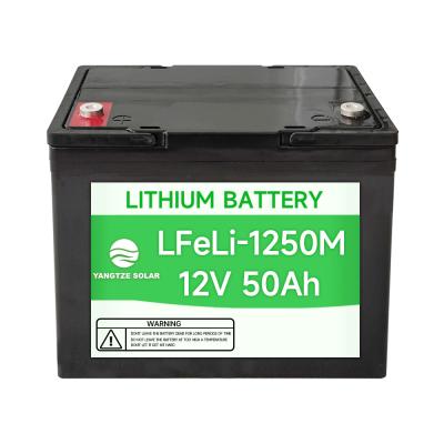 Cina Immagazzinamento dell'energia profondo dei pannelli solari di Ion Solar Battery 12V 50AH del litio del ciclo LiFePo4 in vendita