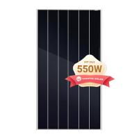 China 550W Mono Facial Solar Panel Shingled Technology Half Cell 10BB for sale