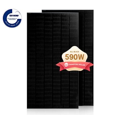 Cina 690w 12BB Full Black Mono PV Perc Moduli Solari con connettore MC4 in vendita