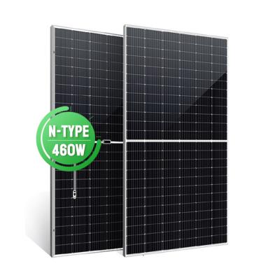 Cina Il tipo di N ha coperto il mono OEM del pannello solare 460w Perc Half Cut in vendita