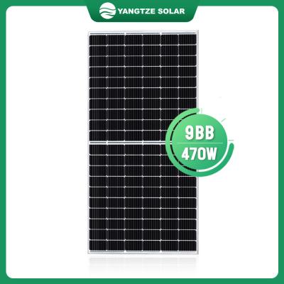 Cina 470W cellula monocristallina Mono-facciale dell'ubriaco del pannello solare PERC in vendita