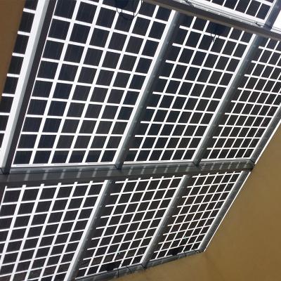 China A construção Frameless integrou os módulos solares fotovoltaicos 200W-700W dos painéis BIPV à venda
