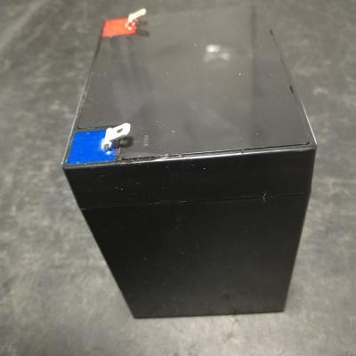 Cina Free Maintenance 12V 4Ah Absorptive Glass Mat Battery With ABS Plastic Battery Box in vendita
