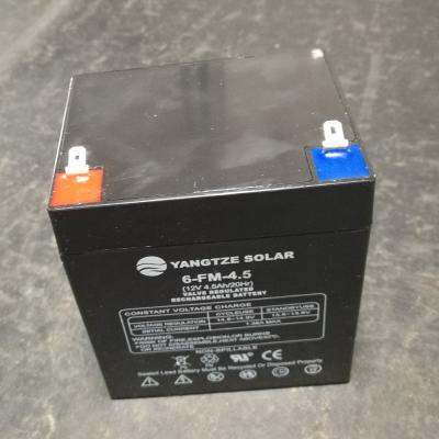 Cina Free Maintenance 12V 4.5Ah Absorbed Glass Mat Battery With ABS Plastic Battery Box in vendita