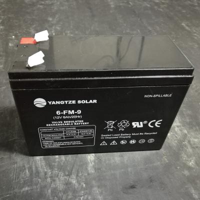 China 12V 9Ah Advanced Gel Battery Spill Proof Free Maintenance Type for sale
