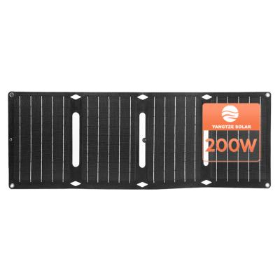 Cina 200W pannello solare pieghevole mono sistema di stoccaggio solare esterno portatile in vendita