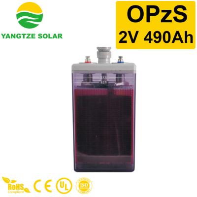 Cina Batteria OPZS tubolare da 2V 490Ah con durata di vita superiore a 20 anni in vendita