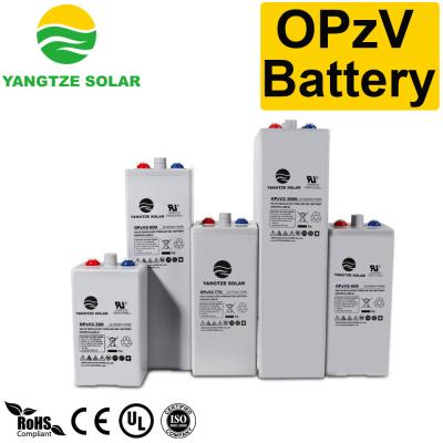 Cina 20+ anni di durata 2V 300Ah Tubulare OPZV Batteria per sistema di energia solare eolica in vendita