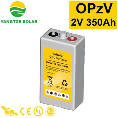 Cina 20+ anni di vita 2V 350Ah Tubulare OPZV Batteria per sistema di energia solare eolica in vendita