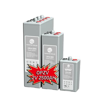 Cina 20+ anni di durata 2V 3000Ah Tubular OPZV Battery For Wind Solar Energy System in vendita