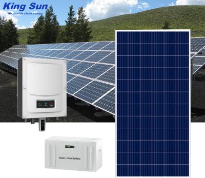 Cina 250Ah 20KW fuori dal sistema solare di griglia, fuori dalle centrali elettriche ibride di griglia in vendita