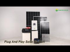 LiFePO4 Plug And Play Solar System Panels 48V 100Ah For Balcony
