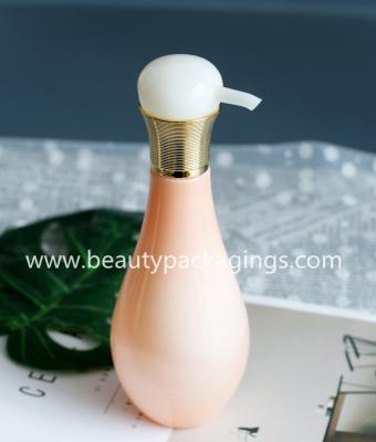China 500ml Shinny Bulb Shape Plastic Shampoo Shower Gel Bottle for sale