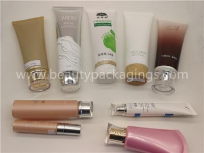 China 10-150ml Skincare Empty Eye Cream Body Lotion Tube With Acrylic Cap for sale