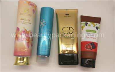 China 30-200ml Super Oval Aluminum Plastic Soft BB Cream Body Lotion Tube for sale