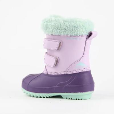 China Jong meisje Warme winterschoenen Mid-Tube Lichte Waterdicht Te koop