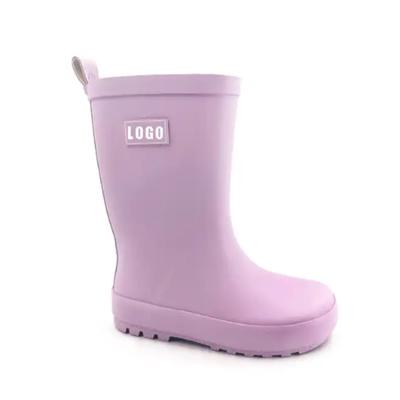China Wellington Style waterdichte regen laarzen Cutsom kleur Half Tube Rubber Te koop