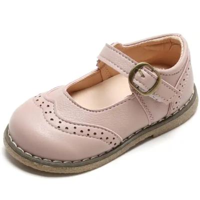 Cina Customized Classic Girl's Mary Jane Toddler Uniforme scolastiche per ragazze Scarpe da vestito piatto Stile universitario Scarpe da vestito in vendita