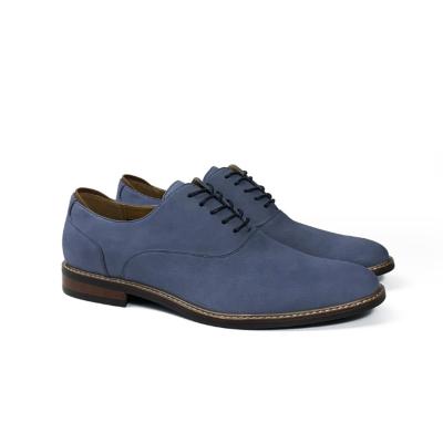 China Casual Genuine Leather Men Shoes Lace-up Fashion Formal Occasion Oxford Loafers Shoes Te koop