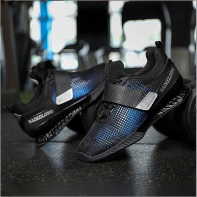 Cina Men Powerlifting Athletic Snearker Shoes Comprehensive Bodybuilding Training Custom Logo in vendita