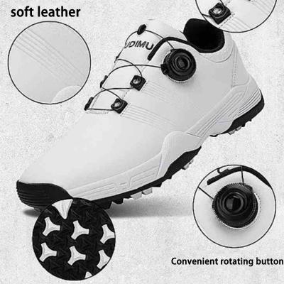 Cina Casual White Mens Sports Sneakers Button Waterproof Fashionable Shoes in vendita