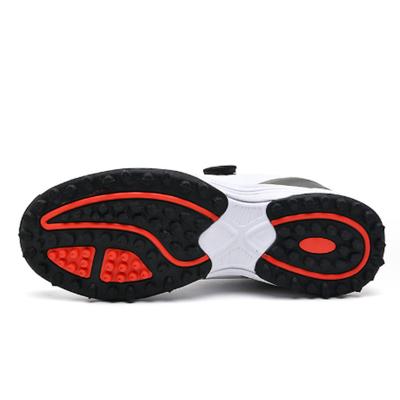 Cina White Black Trainers Mens Golf Shoes Synthetic Leather Upper Cotton Fabric Lining in vendita