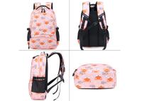 China Pink Fox Children School Bag for sale
