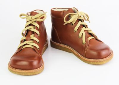 Cina 4-6 gli anni/7-12 anni del leopardo della stampa di pelle di capretto inizializza le scarpe dei bambini per le ragazze dei ragazzi in vendita