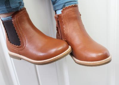 China Winter / Herfst Soekidy Lederen Unisex Kinderschoenen Lederen bovenste Rubberen buitenzolen OEM Te koop