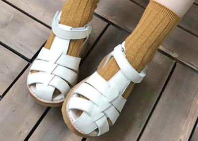 China Het Leerbaby van Outsole van de zomerjongens Rubber het Lopen Schoenen Te koop