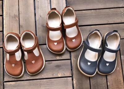 中国 女の子の学生服の服の円形のつま先のメアリー・ジェーンの平たい箱の靴 販売のため