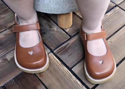 China Het Balletvlakten van Mary Jane Style Toddler Leather Te koop