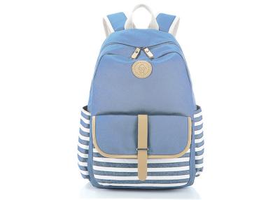 China USB Charge Stripe Children School Bag for sale
