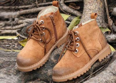 China Grootte 23-30 Wintersneeuwlaarzen Stijlvolle kinderlaarzen Lace-up zijsluiting Te koop