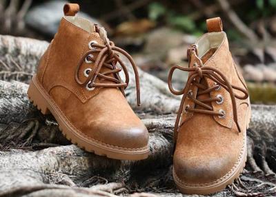 China Grootte 23-30 Wintersneeuwlaarzen Stijlvolle kinderlaarzen Lace-up zijsluiting Te koop