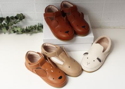 China De echte Leereu 23-30 Rubberoutsole het Leerschoenen van CPC Te koop