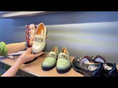 Single Shoes British Style Small Leather Shoes Women'S New Thick Bottomed Muffin High Flat Bottomed Trendy