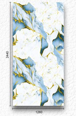 China Marble Design PET Heat Transfer Film Heat Activated 1000 Meters Polyethylene Terephthalate Film for sale