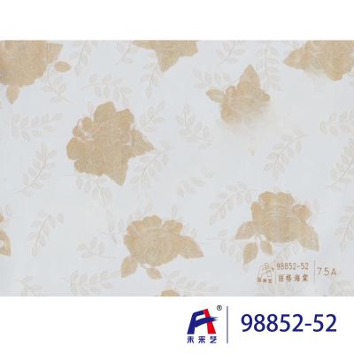 China Moistureproof PVC Decorative Privacy Film Flowering Crabapple Corrosion Resistant for sale