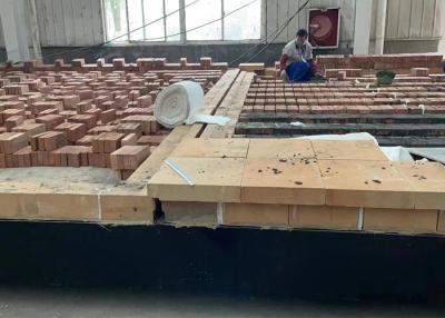 Cina Progettazione di progetto della fornace per mattoni dell'argilla refrattaria del forno di tunnel del mattone dell'argilla da BBT in vendita