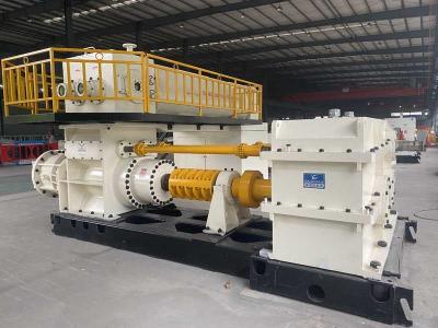 China EV60A Carbon Steel Vacuum Extruder Clay Brick Forming Machine Mixing Tooth for sale