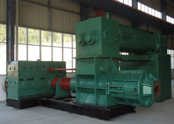 Clay Red Hollow Block Automatic Brick Making Machine With Vacuum Extruder