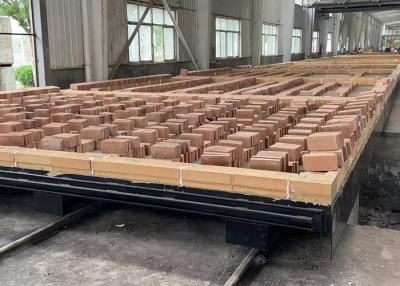 Cina BBT Customized Tonnello di mattoni di argilla Carro di forno con sistema di scarico in vendita