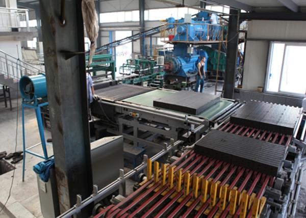 Auto Hollow Clay Brick Production Line Robot Block Stacking Machine