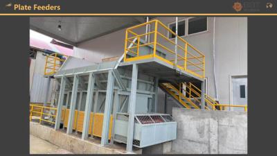 China 120 tons/h Chain plate box feeder clay brick making factory box feeding machine for sale