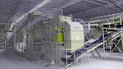 China Clay hollow blocks making project 120 tons/h belt conveyor box feeder machine for full auto red clay brick making line for sale