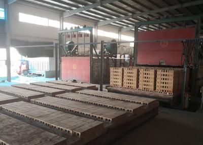 China Full automatic clay brick making project Tunnel kiln design and related operation equipment systems for sale