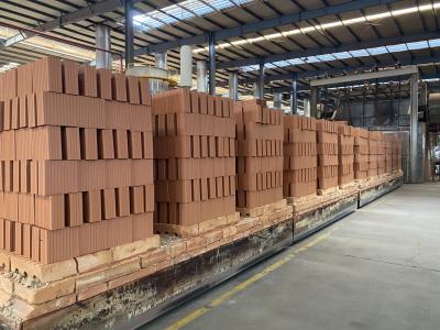 China Full Automatic Clay Brick Tunnel Kiln With Dryer Chamber for sale