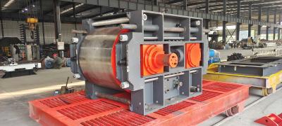China GS1200 High Fine Double Roller Crusher Machine | Clay Brick Raw Material Crushing Equipment for sale